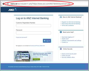 ANZ ‘Online Access Temporarily Suspended’ Email Phishing Scam