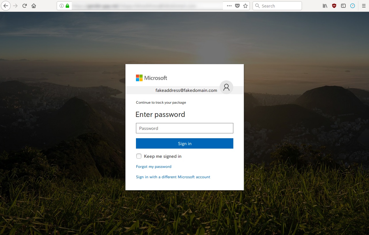 Scam alert: fake UPS phishing email