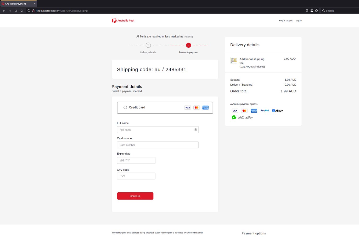 Australia Post Customers Targeted in New Phishing Email Scam