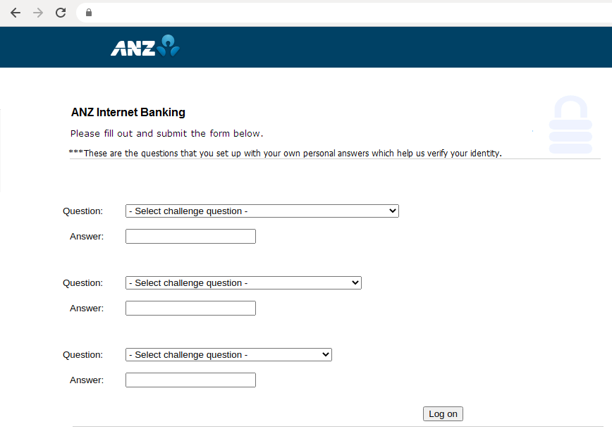 Alert: ANZ spoofed in phishing email; users told their “Internet ...
