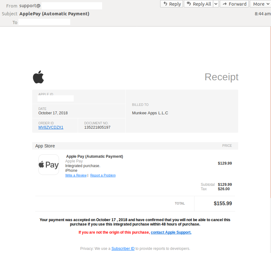 Phishing email alert: Apple Pay brandjacked in sophisticated attack