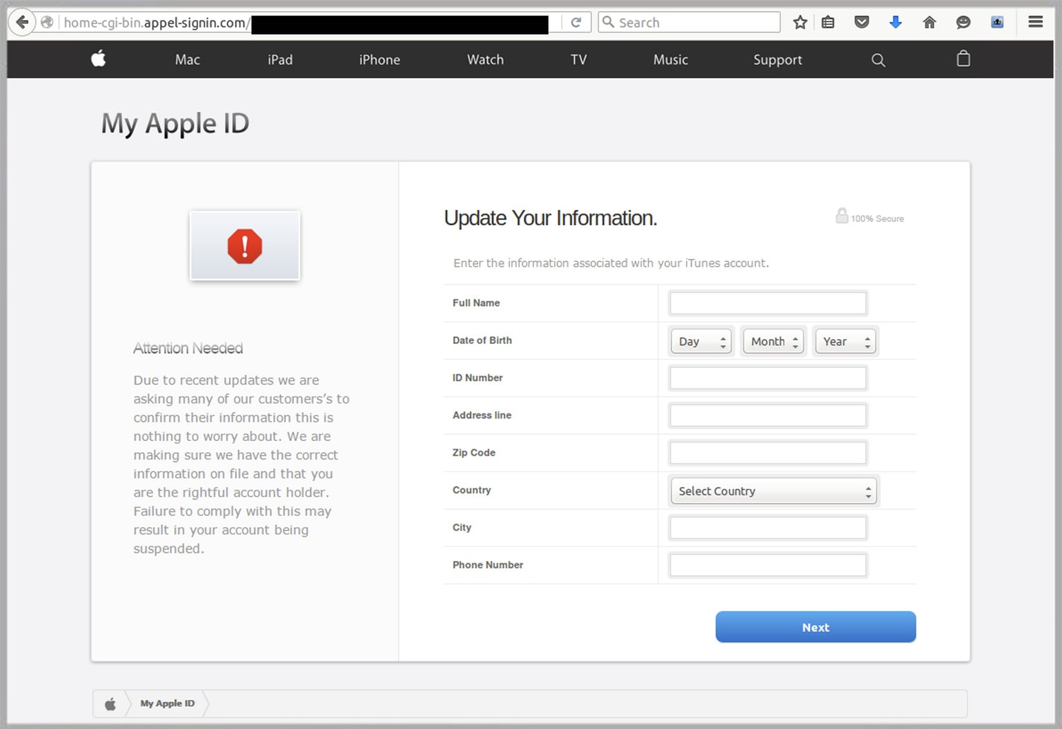 Latest Apple phishing scam: Fake or real? Can you pick the good from ...