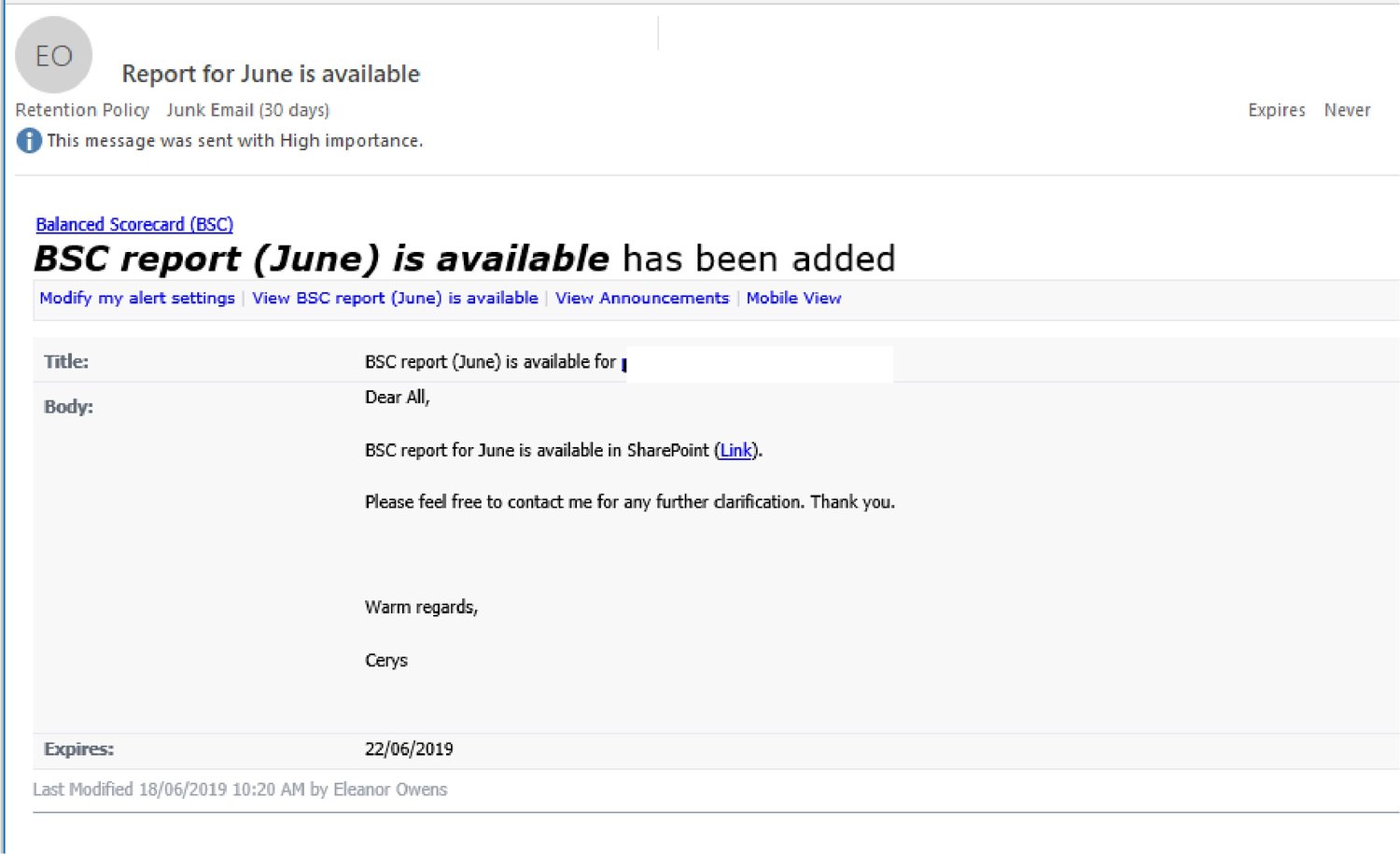 Watch Out: BSC report email links to Excel-branded phishing page