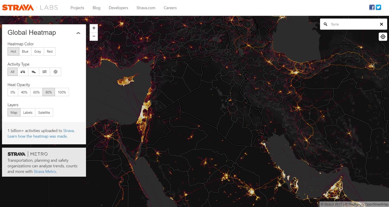Strava’s map & the security lessons it teaches us