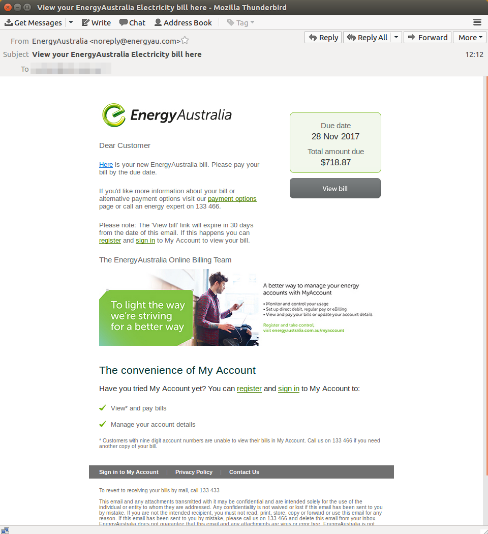 Fake Energy Australia Email Drops Malware