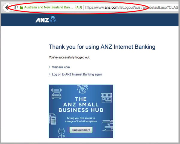 ANZ ‘Online Access Temporarily Suspended’ Email Phishing Scam