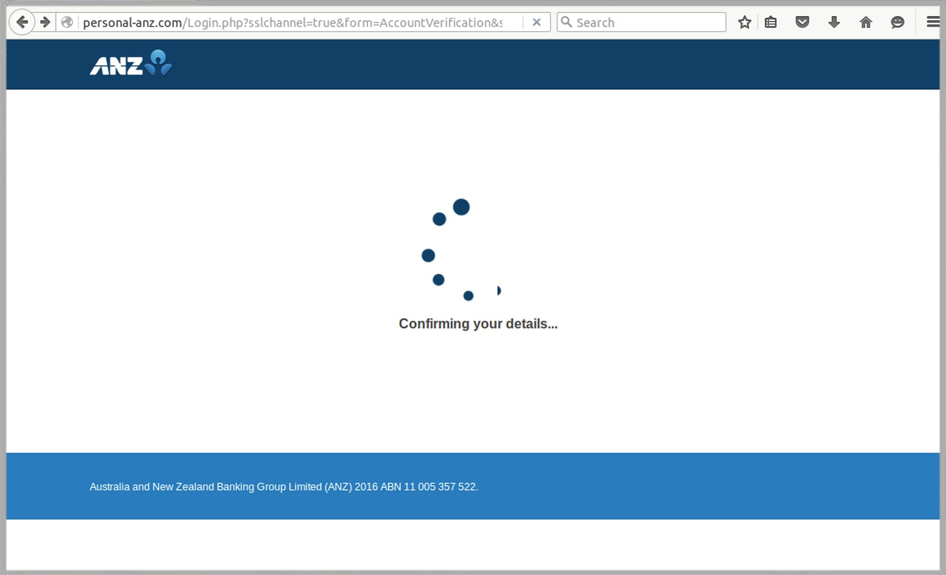 Cyber Criminals Register New Domains To Impersonate ANZ Bank