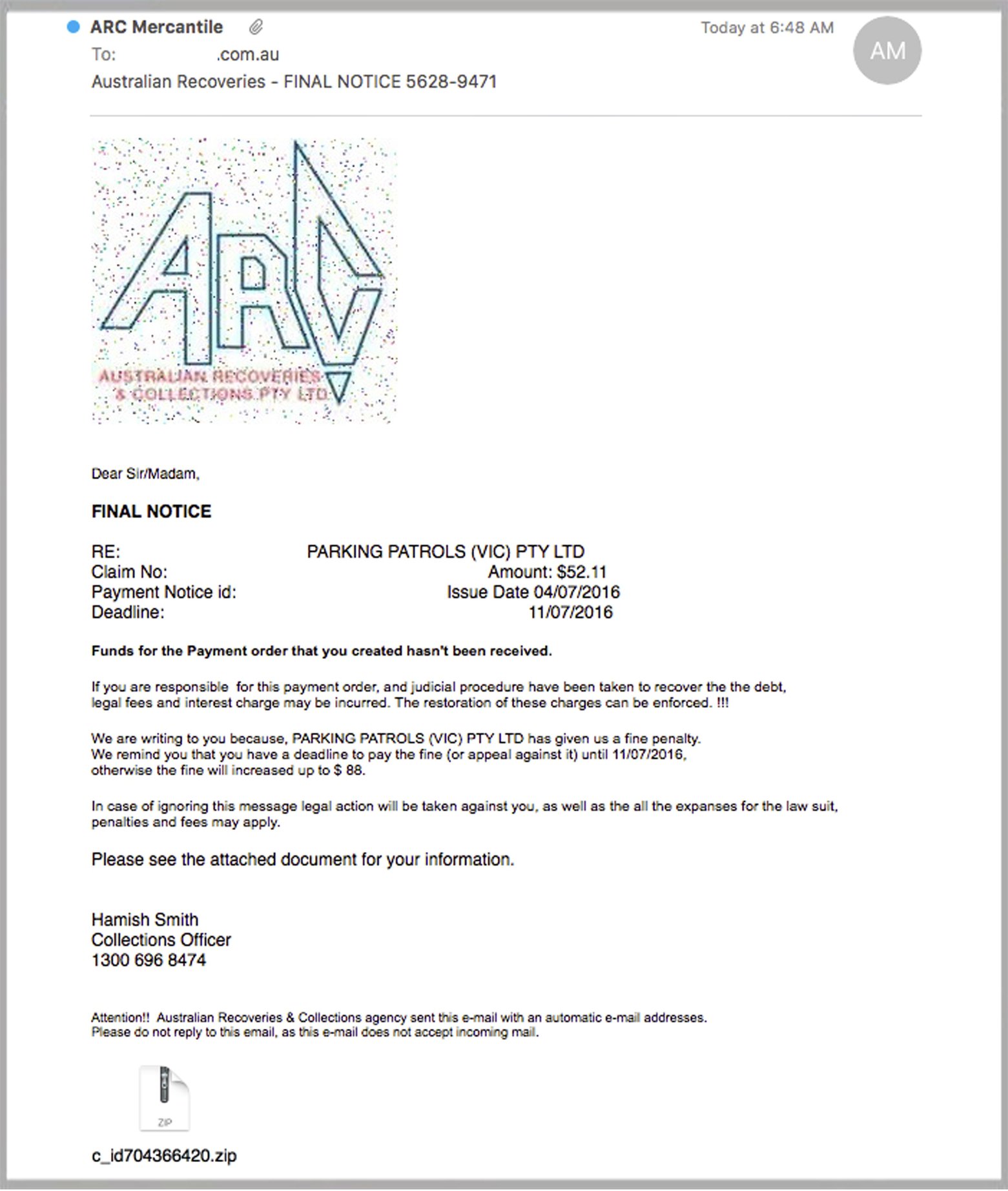 Warning – Don’t Download Files Purporting To Be From Australian ...