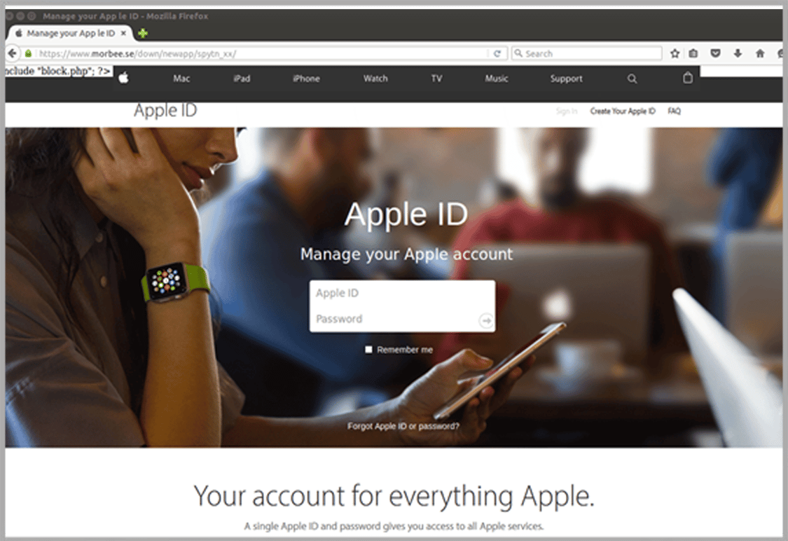 Bad Apple - New Email Phishing Scam Targets User Credentials