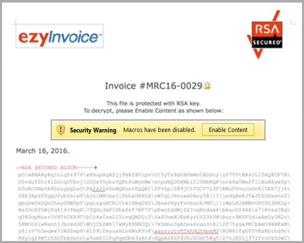 New Macro Word Malware Email Scams Hidden in Zip File Attachments