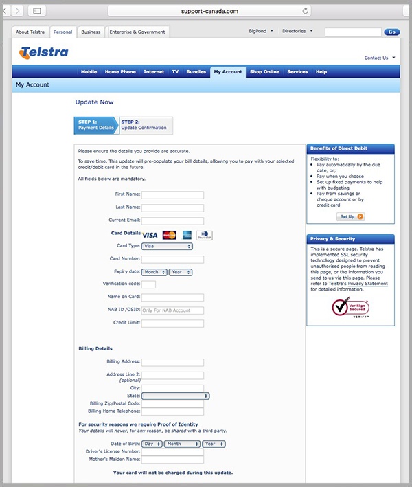 Cyber Criminals Using Telstra Brand To Target Australians