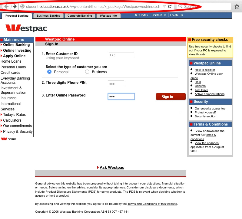 Identity Theft Warning: Fake Westpac Email Scam Phishing For Personal ...