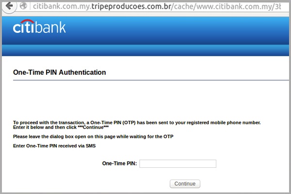 New fake Citibank phishing scam sees cyber criminals up their game