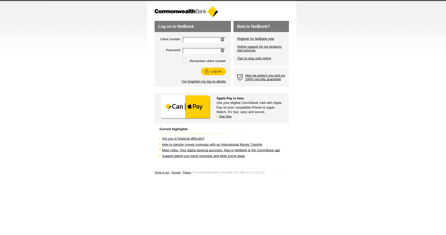 Phishing email spoofing Commonwealth Bank uses multi-factor ...