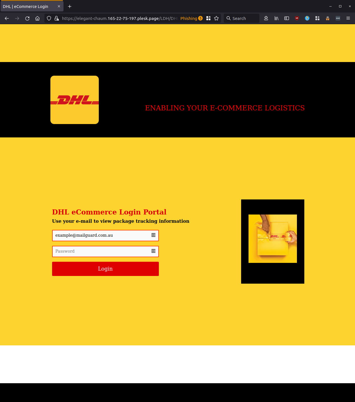 Scam Alert: Fake DHL Express ‘Shipment Notification’ Phishing Email ...