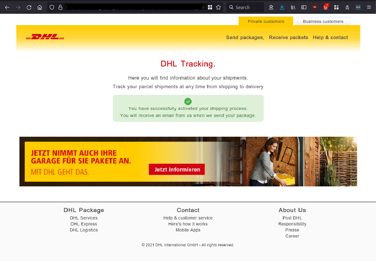 DHL Scam: Take-Two Before Clicking on Your Next Parcel Delivery ...