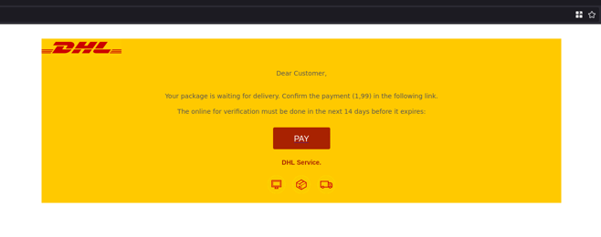 DHL Scam: Take-Two Before Clicking on Your Next Parcel Delivery ...