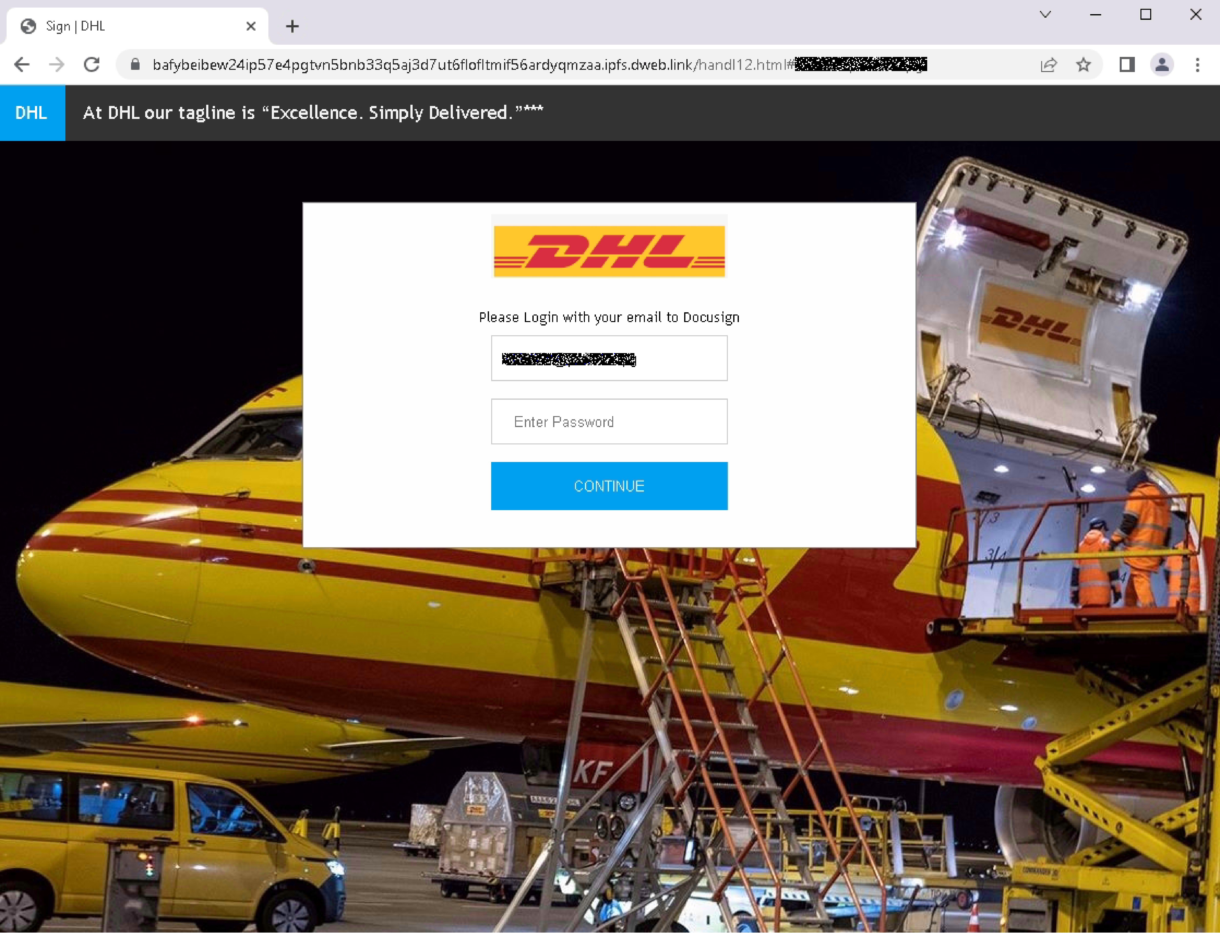 Dodgy DHL Phishing Scam Emails Circulating