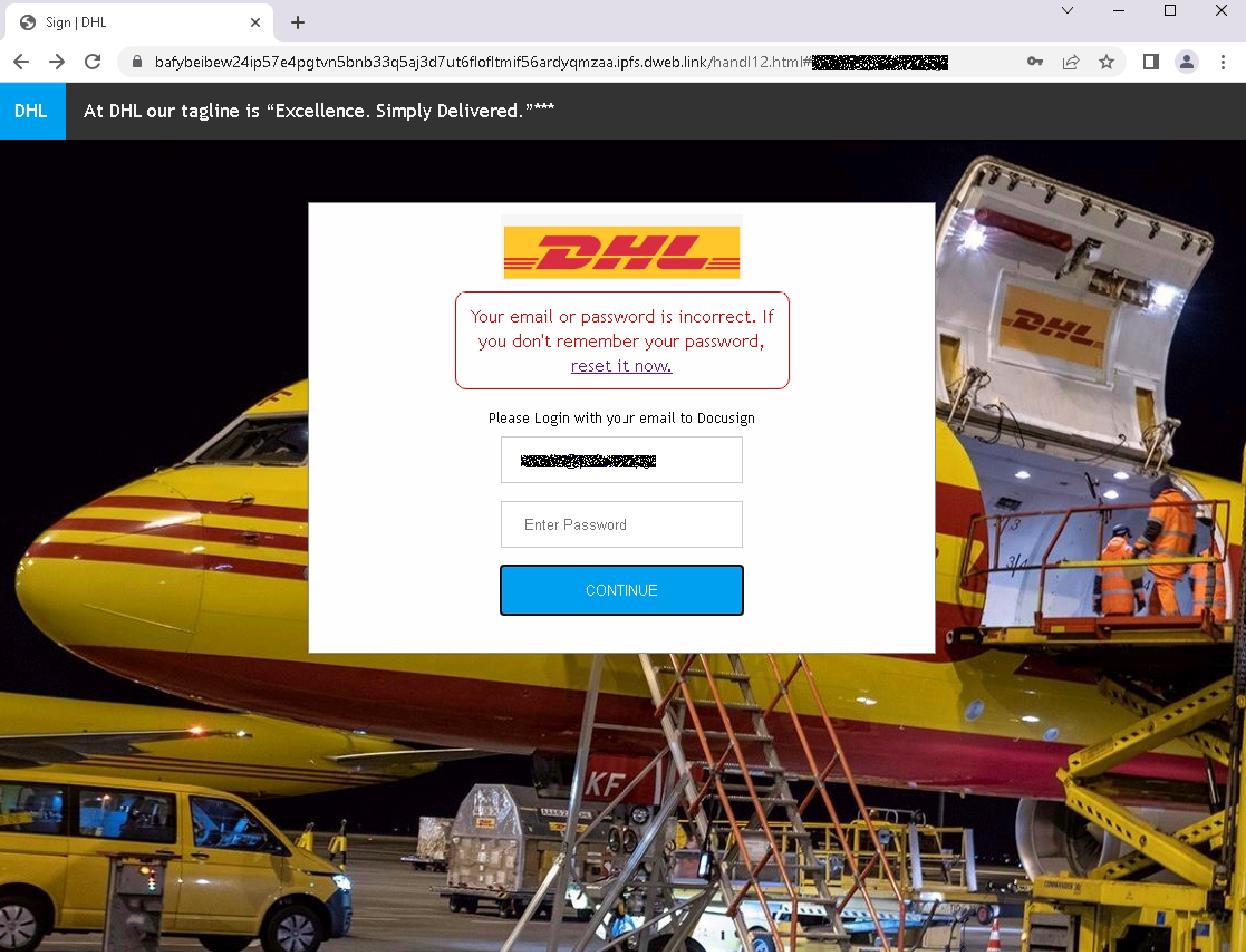 Dodgy DHL Phishing Scam Emails Circulating