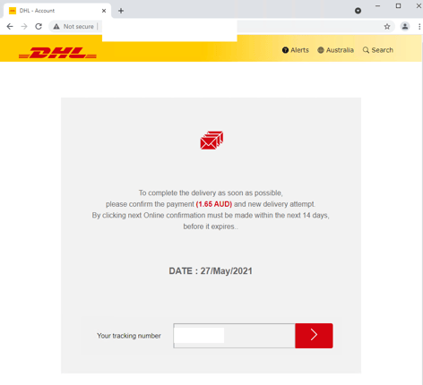 Watch Out: DHL-themed phishing email scam claims you have an ...