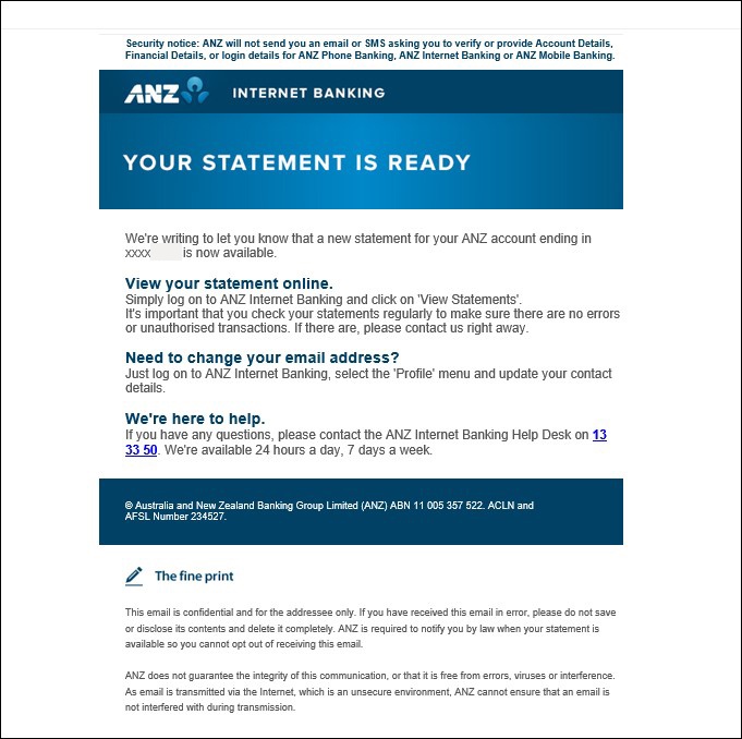 Warning: ANZ impersonated in high-risk malware scam