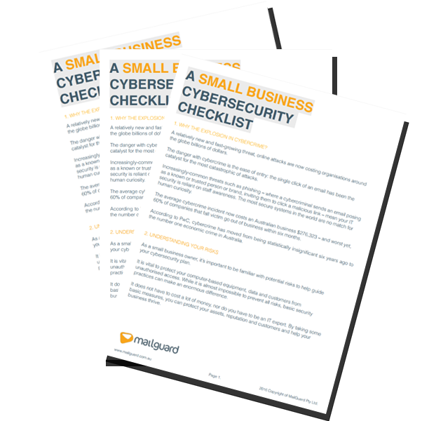 MailGuard's SME Cybersecurity Checklist