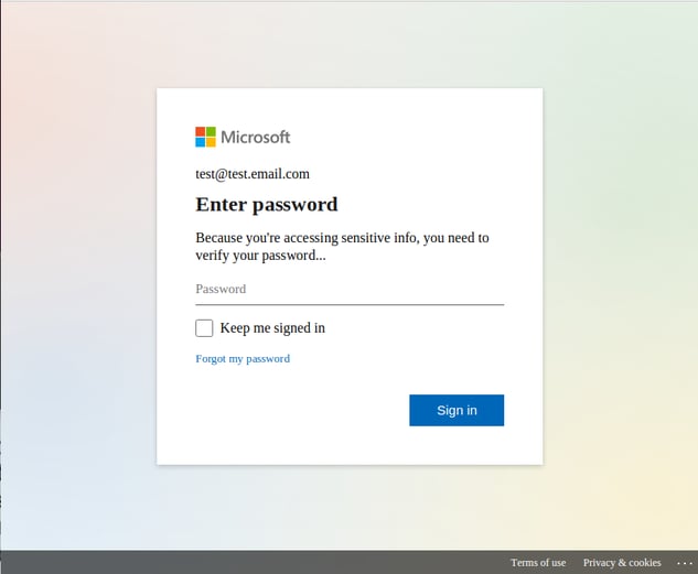 Alert: Phishing email sent via compromised account exploits Microsoft ...