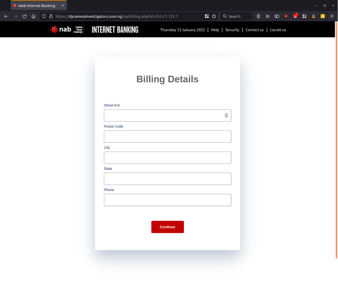 NAB Customers Targeted in new Phishing Email Scam