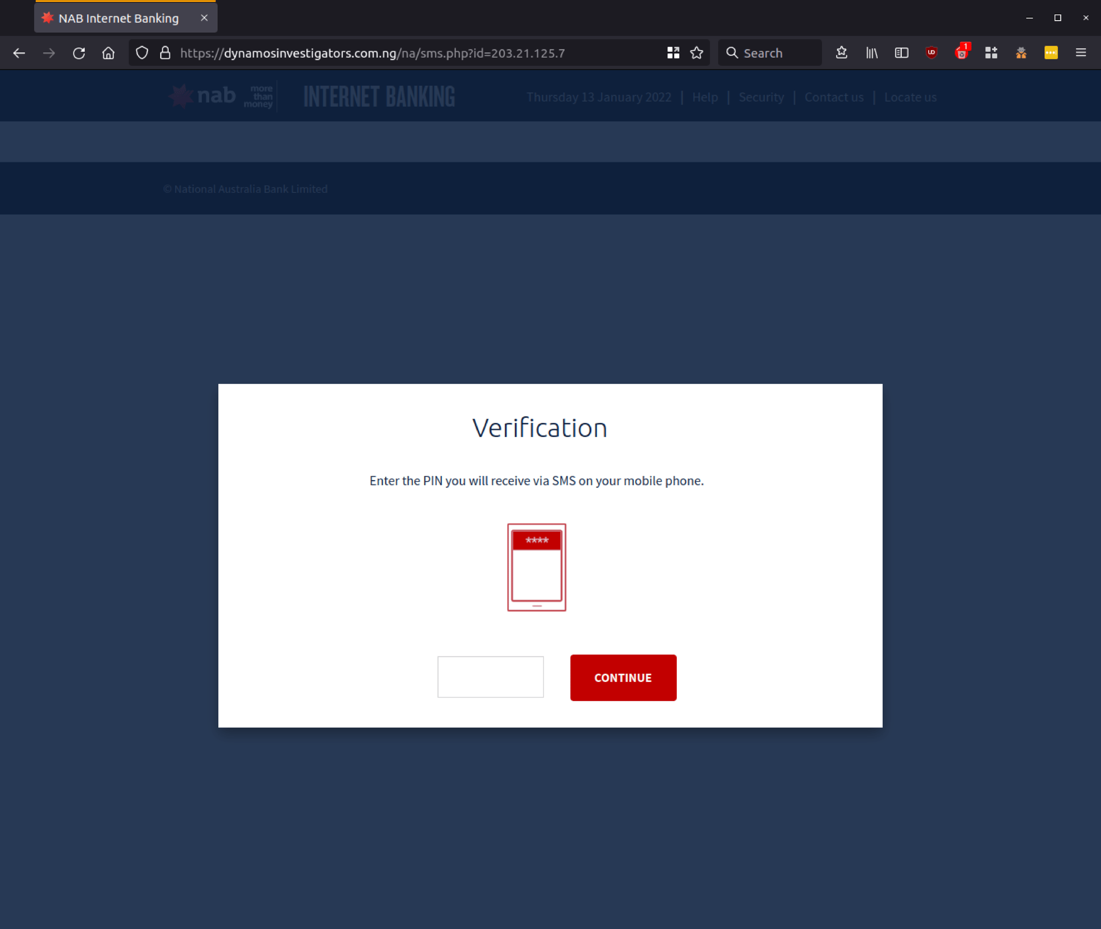 NAB Customers Targeted in new Phishing Email Scam