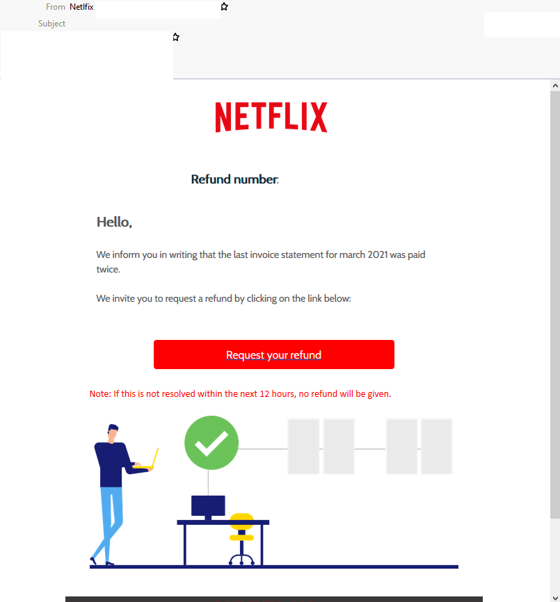 Don’t be fooled by this Netflix-themed phishing email inviting you to ...