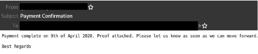 Phishing email titled “Payment Confirmation” leads to fraudulent ANZ ...