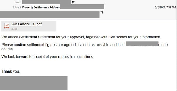 Phishing email scam sent from compromised account leads to fake ...