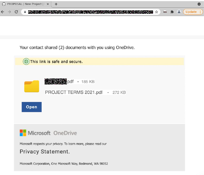 Phishing Email Shares Fake Invoice via Microsoft SharePoint