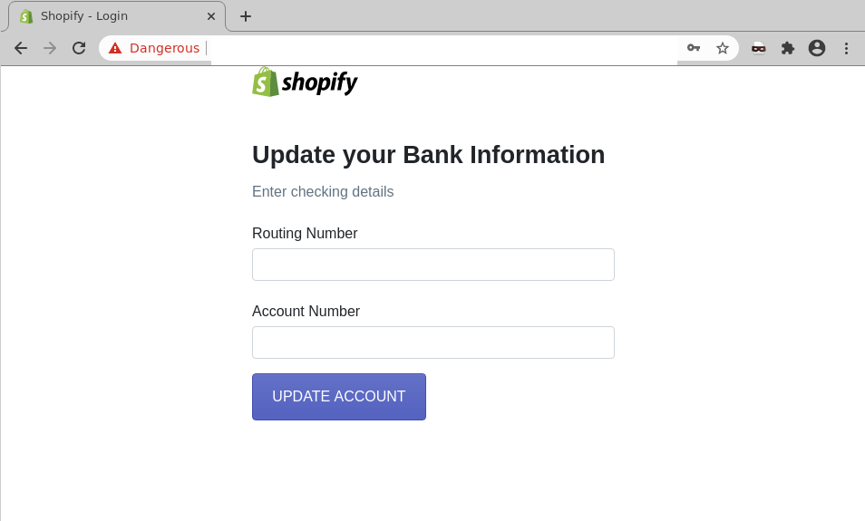 Scam alert: Phishing email purporting to be from Shopify claims “your ...