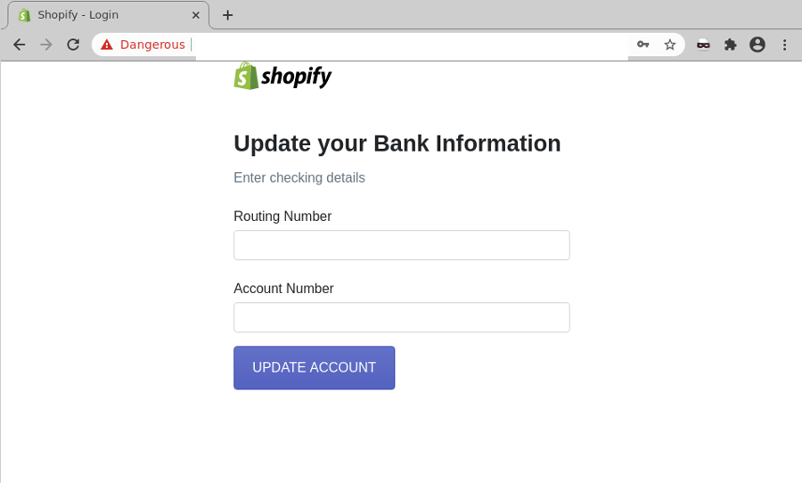Scam alert: Phishing email purporting to be from Shopify claims “your ...