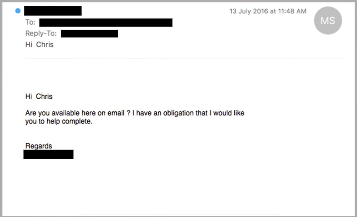 Whaling, CEO Fraud, Business Email Compromise… Targeted spear phishing ... Whaling, CEO Fraud, Business Email Compromise… Targeted spear phishing ...