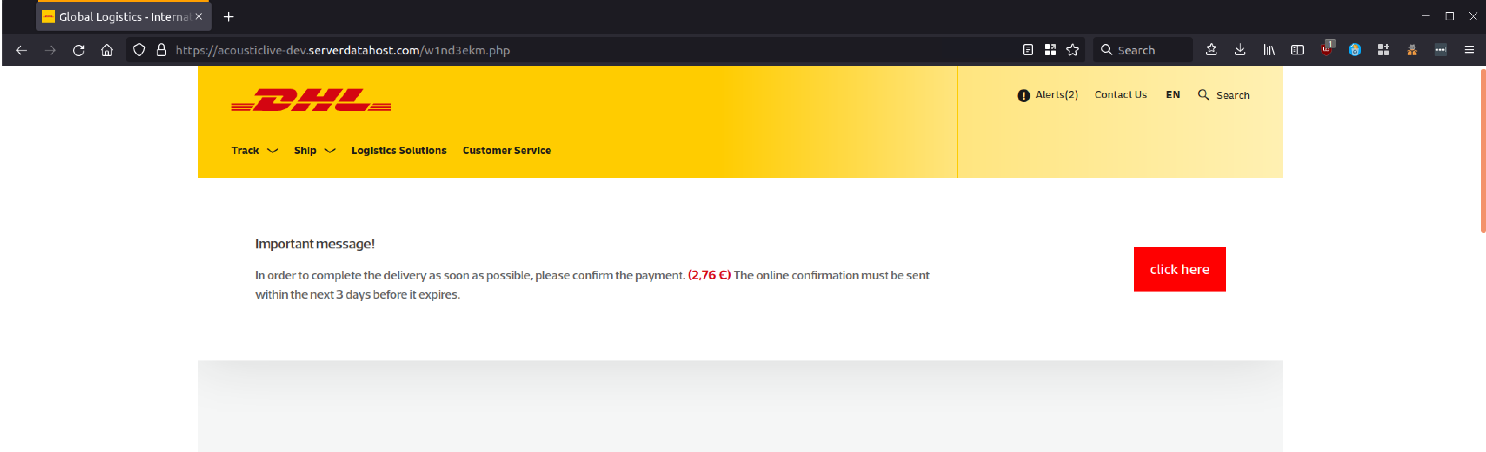 DHL Brandjacked in ‘Pending Delivery’ Email Scam