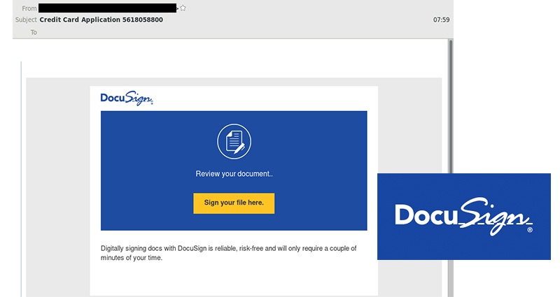 DocuSign brand spoofed in latest email brandjacking