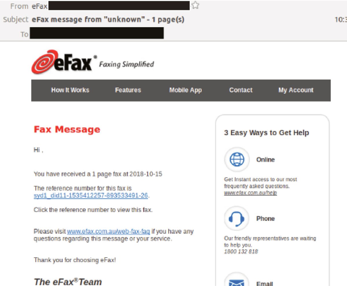 eFax becomes latest victim of brandjacking