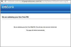 New fake Citibank phishing scam sees cyber criminals up their game