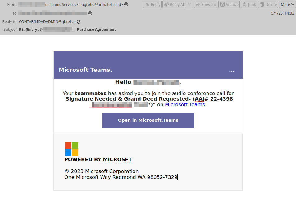 New Phishing Scam Masquerades as Microsoft Teams Invite to Target ...
