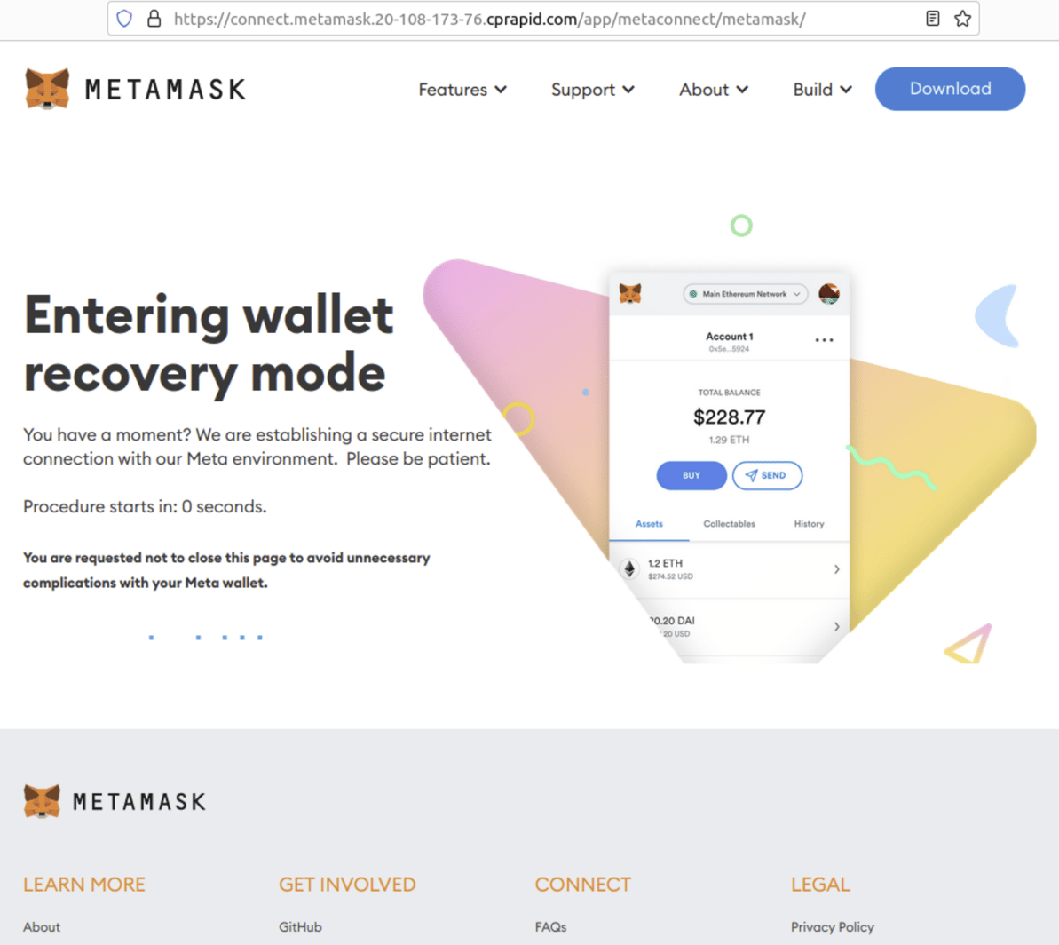 Crypto Users Told to “Verify Your Wallet” in New MetaMask Scam Email