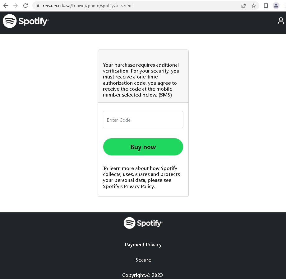 Spotify Payment Failed? It Could be a Scam