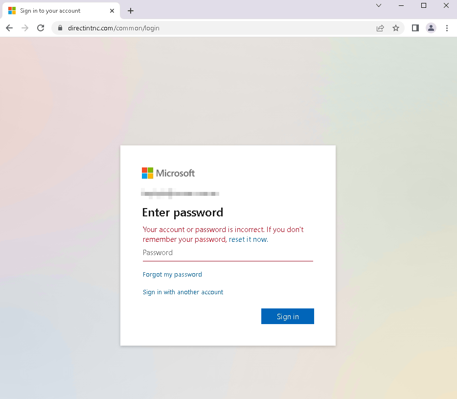 Microsoft Scam Warns Users: ‘Password Authentication Required’