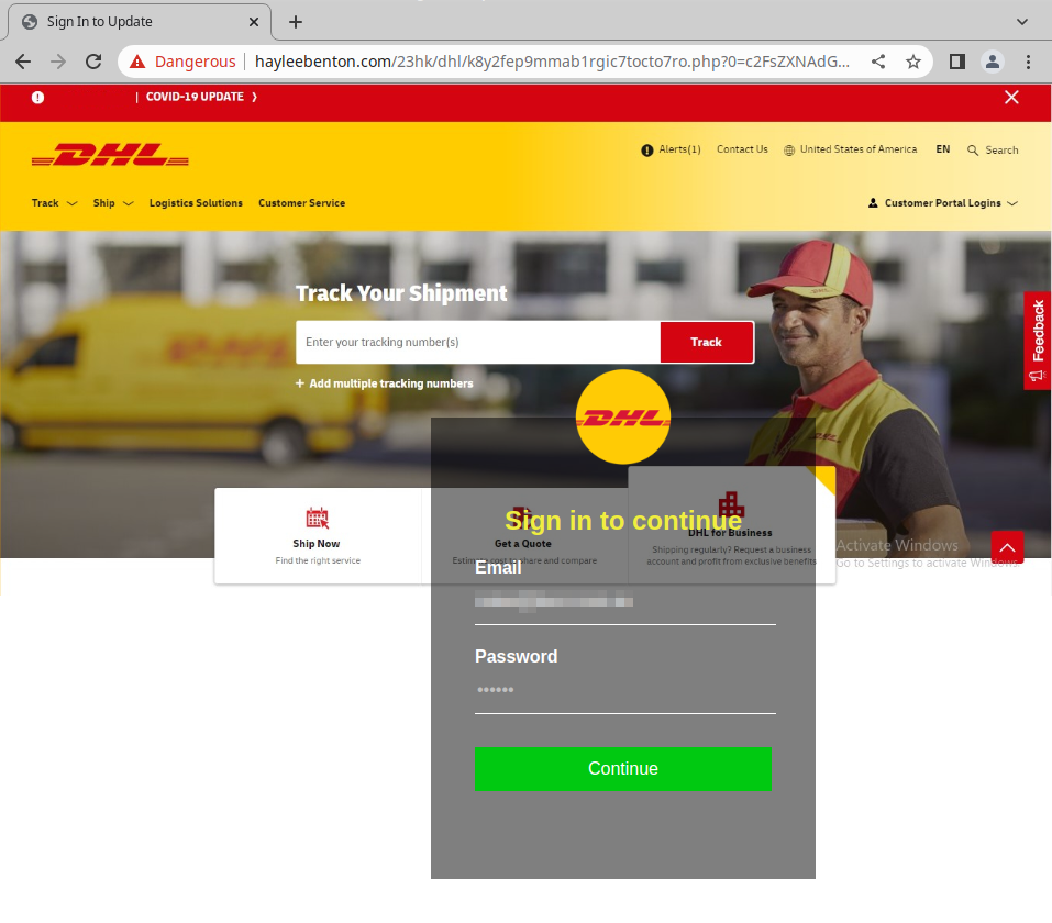 DHL Express Brandjacked Again in New Phishing Email Scam