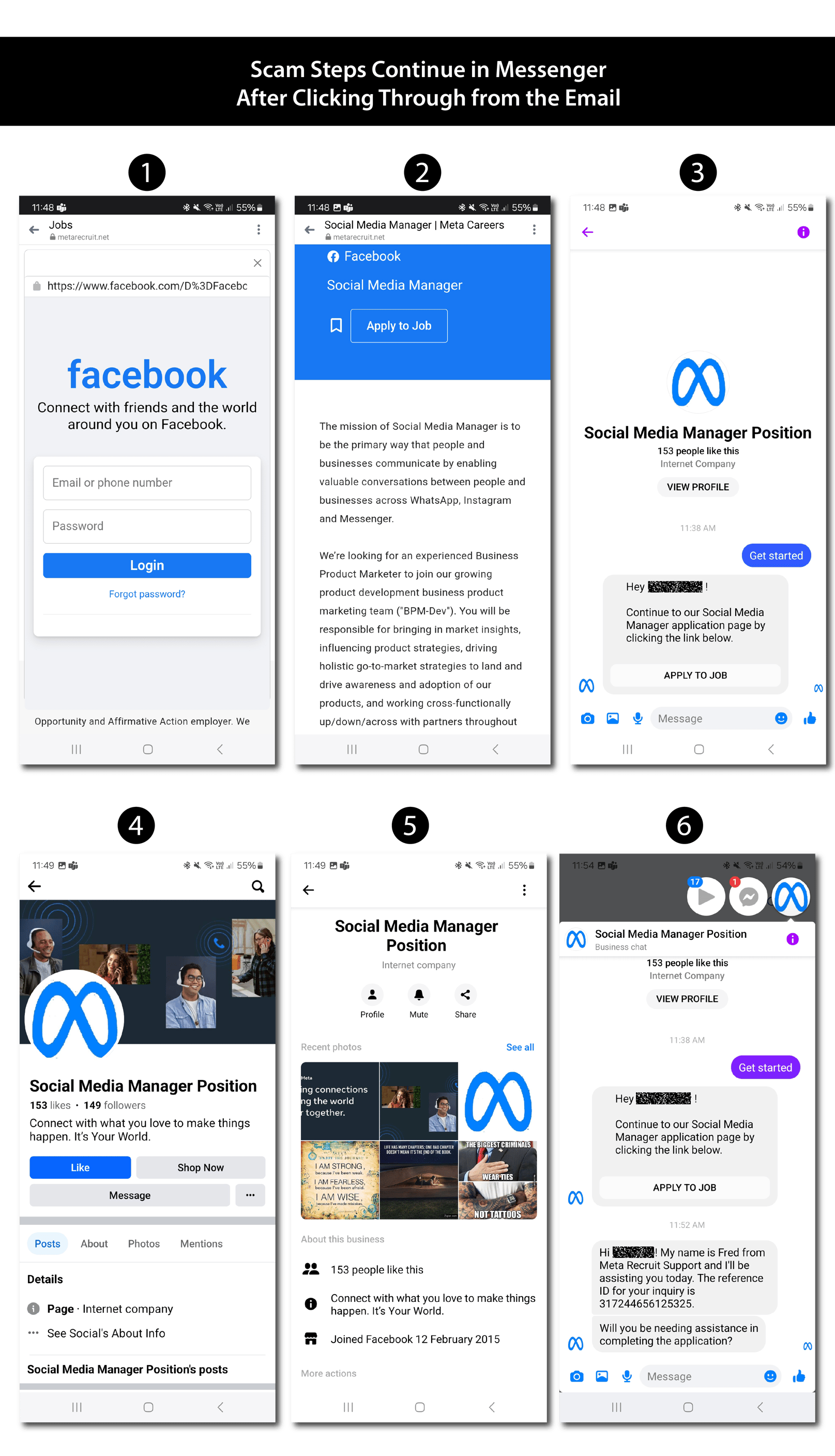 Meta Recruiting Scam Aims to Steal Company Admin Social Media Credentials