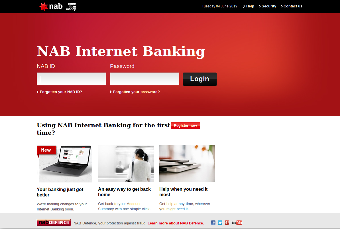 Warning: Multiple variations of a phishing email scam spoofing NAB hit ...