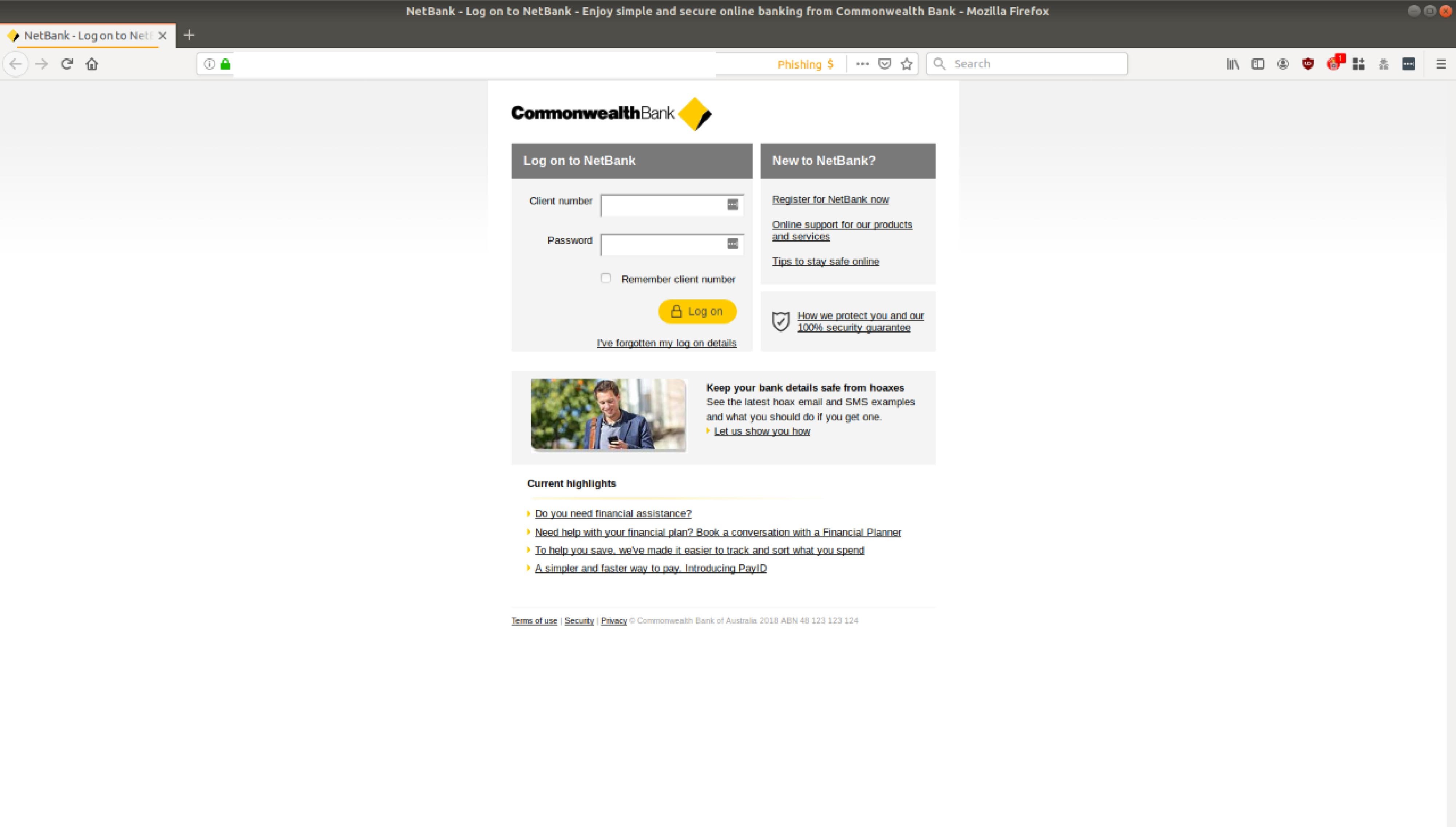 Commonwealth Bank spoofed again; email delivers multi-staged phishing ...