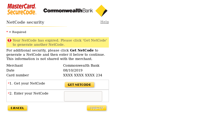 Phishing email spoofing Commonwealth Bank uses multi-factor ...