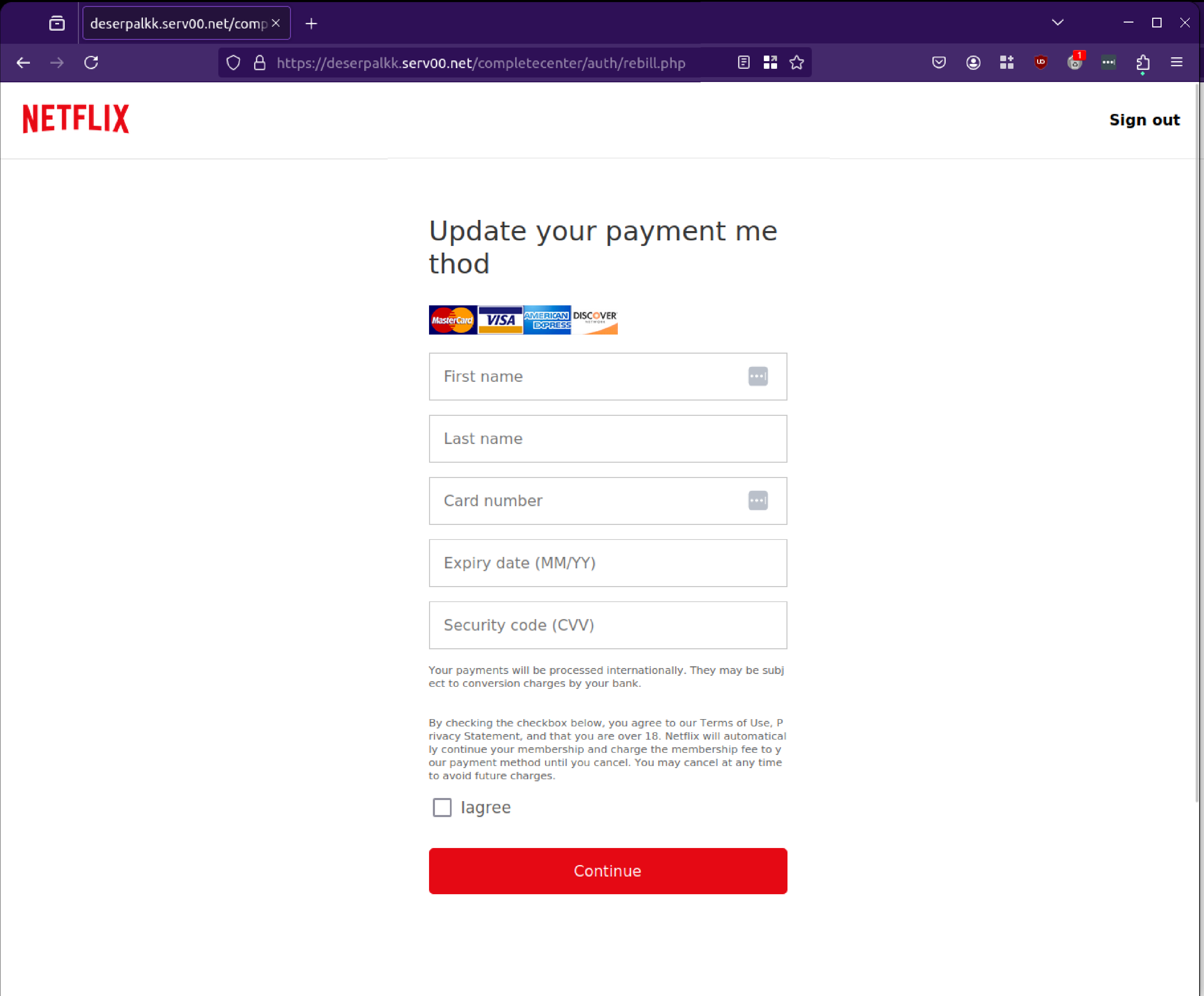 Don’t be Fooled by this Netflix Billing Problem Notice